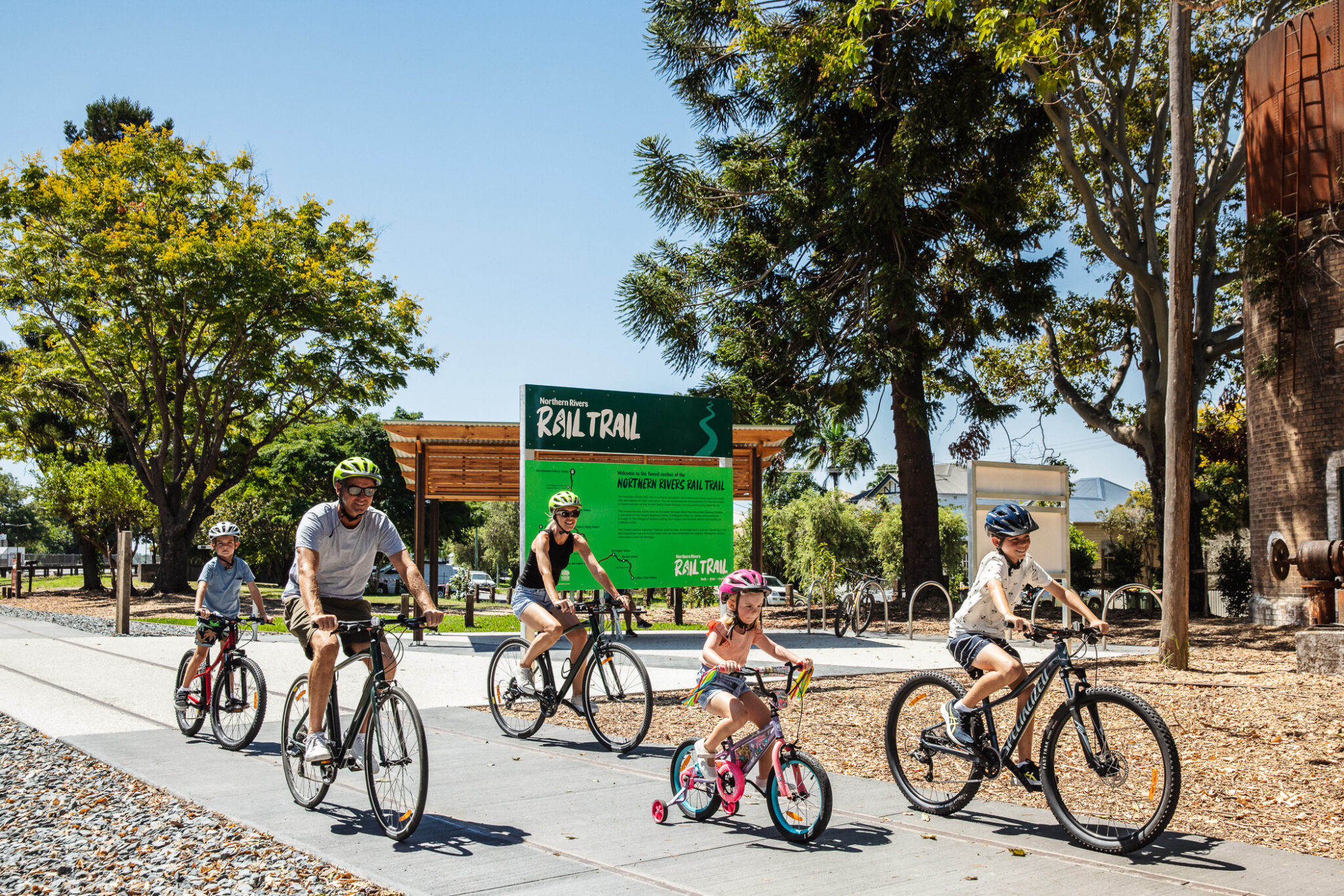 Family Day Out on the Northern Rivers Rail Trail | NOW OPEN